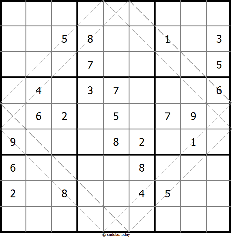 Free printable diagonal sudoku puzzles - megabillo Free printable diagonal sudoku puzzles - megabillo